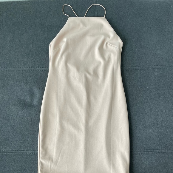 H&M | Dresses | Hm Cocktail Dress Bodycon Low Back Spaghetti Strap ...